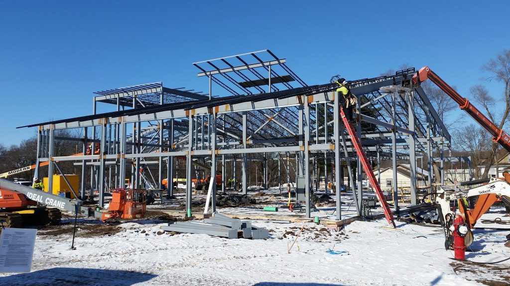 Holmen Library - Mid-City Steel of La Crosse, WI